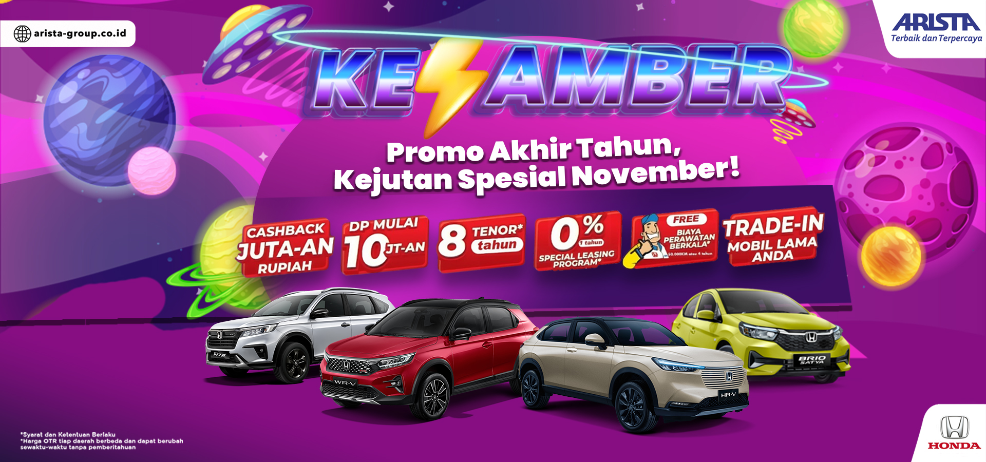 Promo - Honda Arista