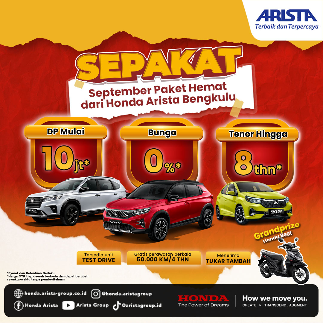 Promo - Honda Arista