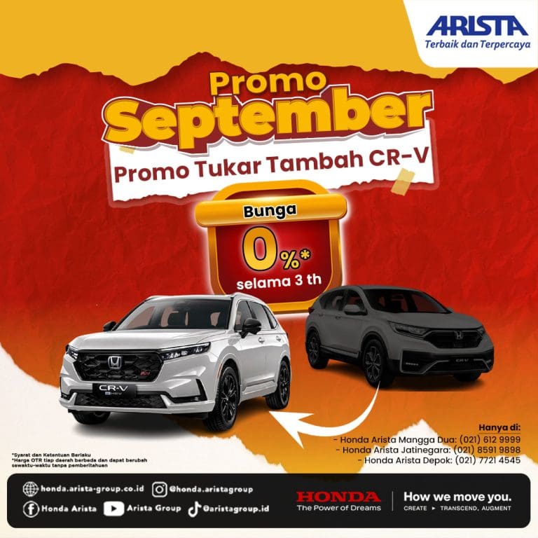 Promo Jakarta - Honda Arista