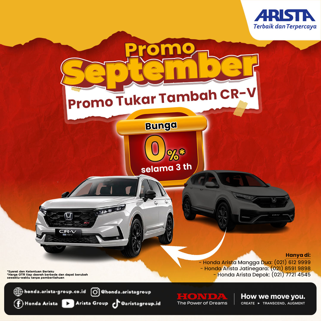 Promo - Honda Arista
