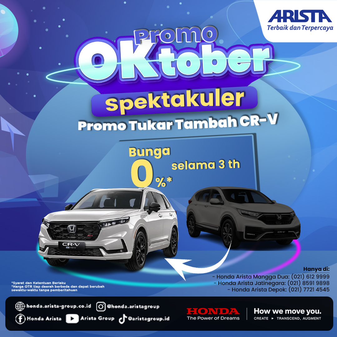 Promo Jakarta - Honda Arista