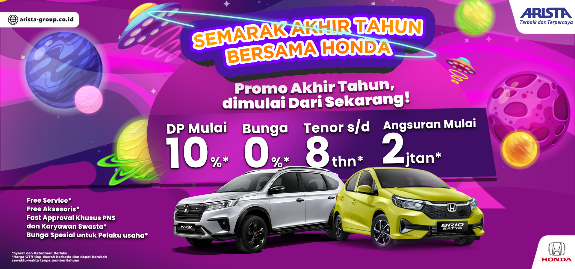 Promo - Honda Arista