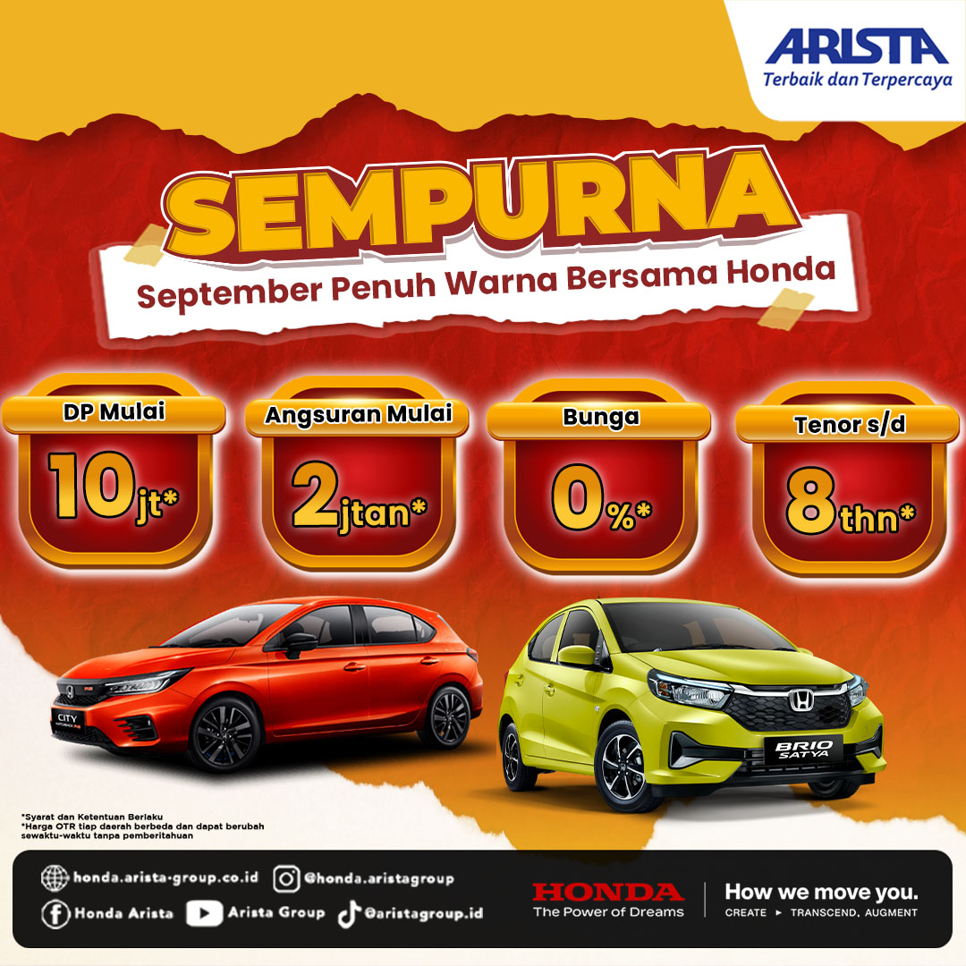 Promo - Honda Arista