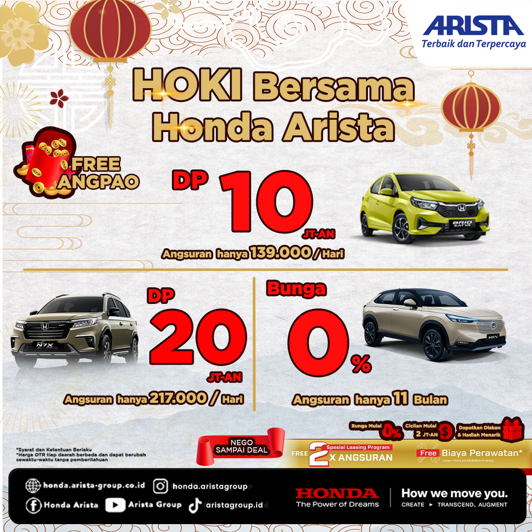 Promo - Honda Arista