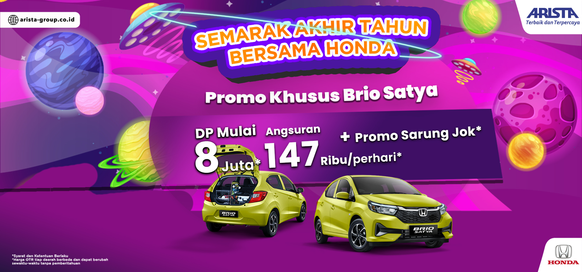 Promo - Honda Arista