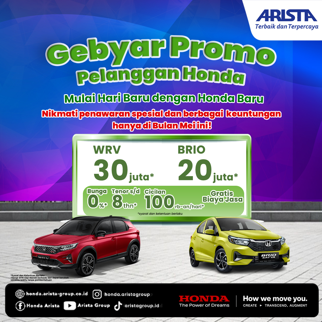 Promo Jakarta - Honda Arista