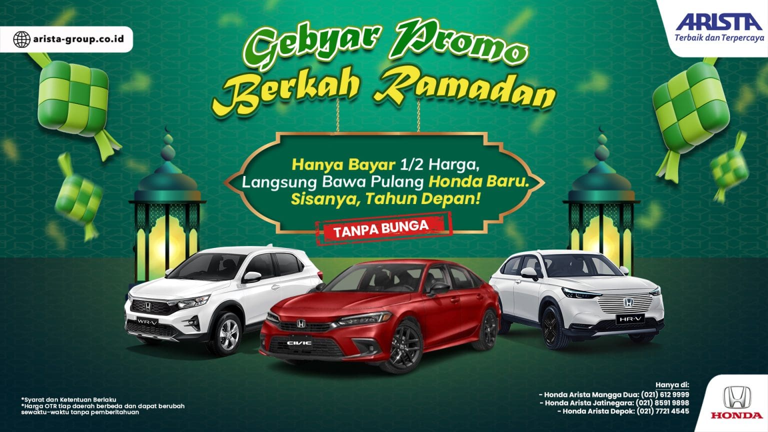 Promo Jakarta - Honda Arista