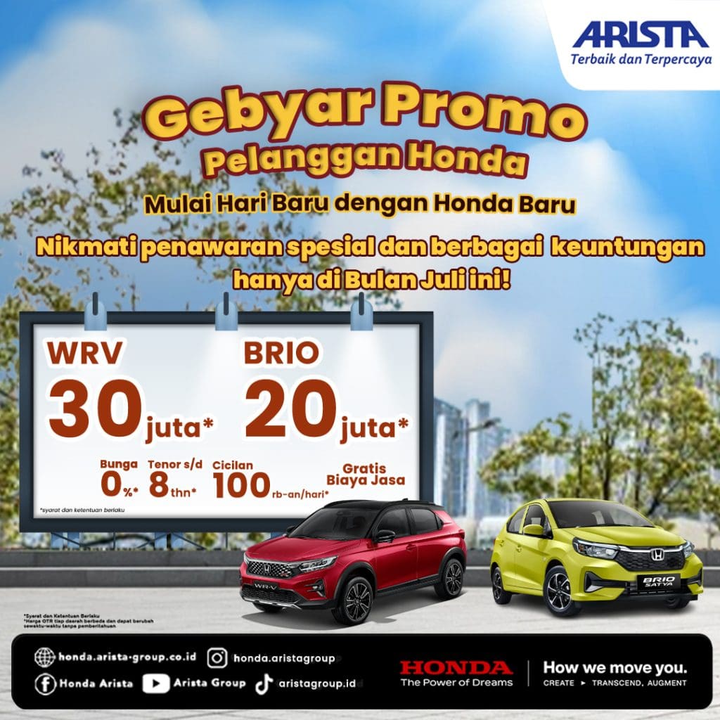 Promo Aceh - Honda Arista