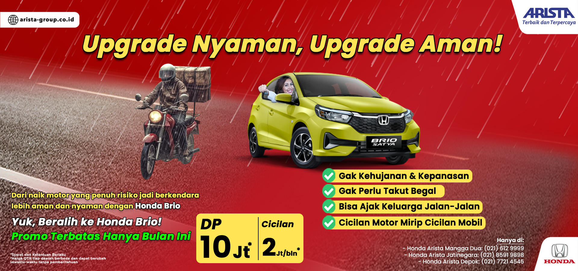 Promo - Honda Arista